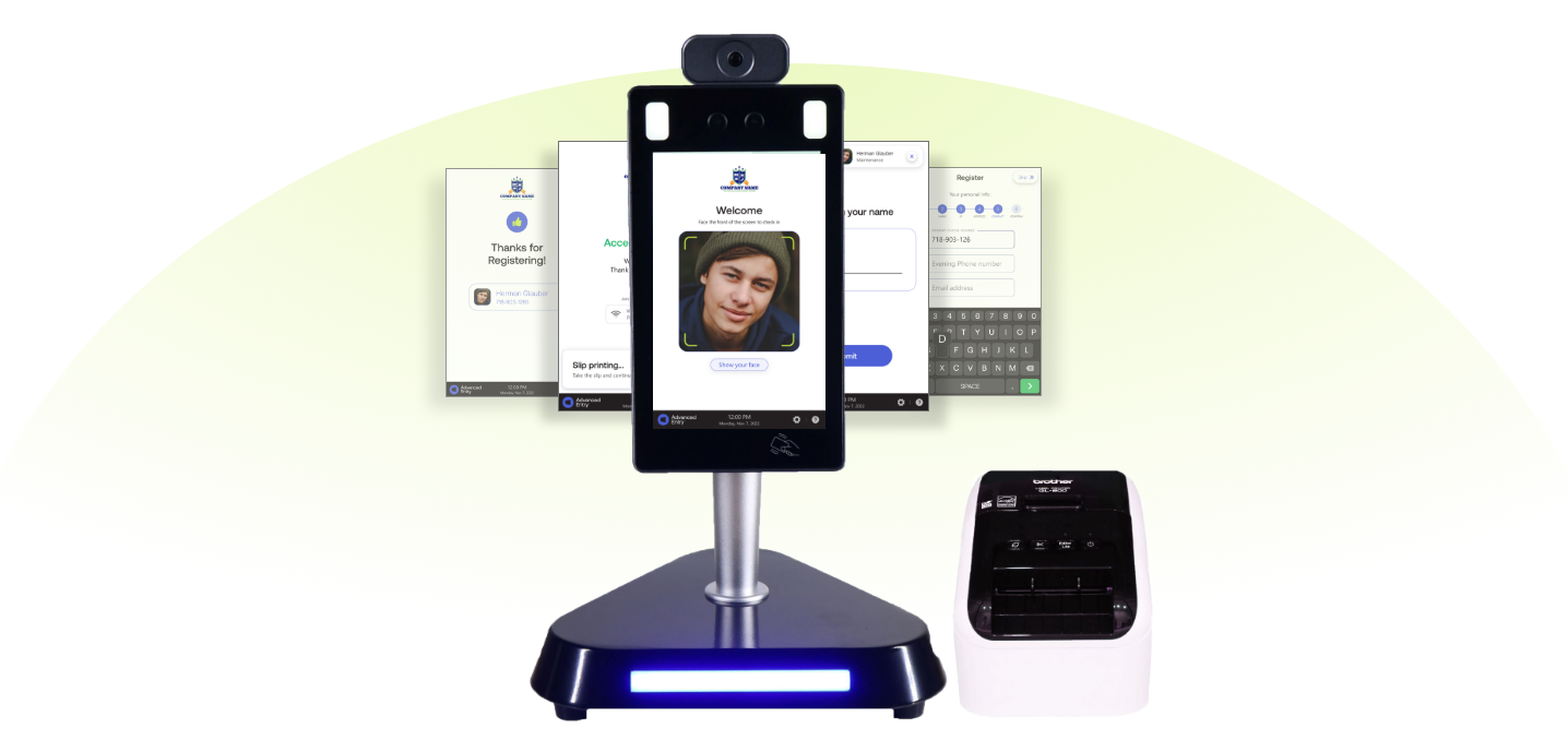 Biometric Kiosk - Advanced Entry